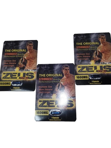 Zeus+Male+Sexual+Enhancer+Supplement+6+Pcs for sale online | eBay