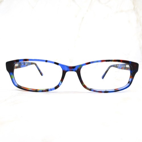 Hard Candy Blutt Eyeglasses Frame HC13 Women's Blue Tortoise Rectangle ...