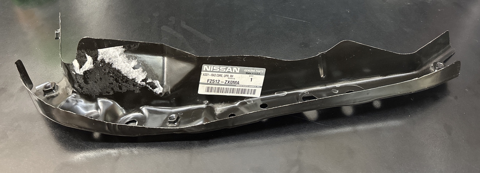 OEM Nissan Altima 2009-2013 Right Upper Support-Radiator Core no. F2512 ...