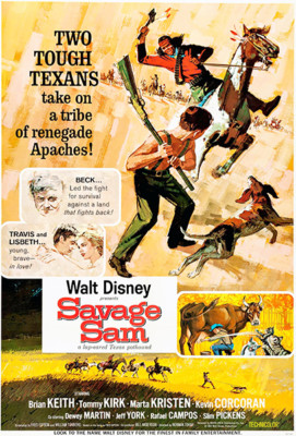 Savage Sam - 1963 - Poster | eBay
