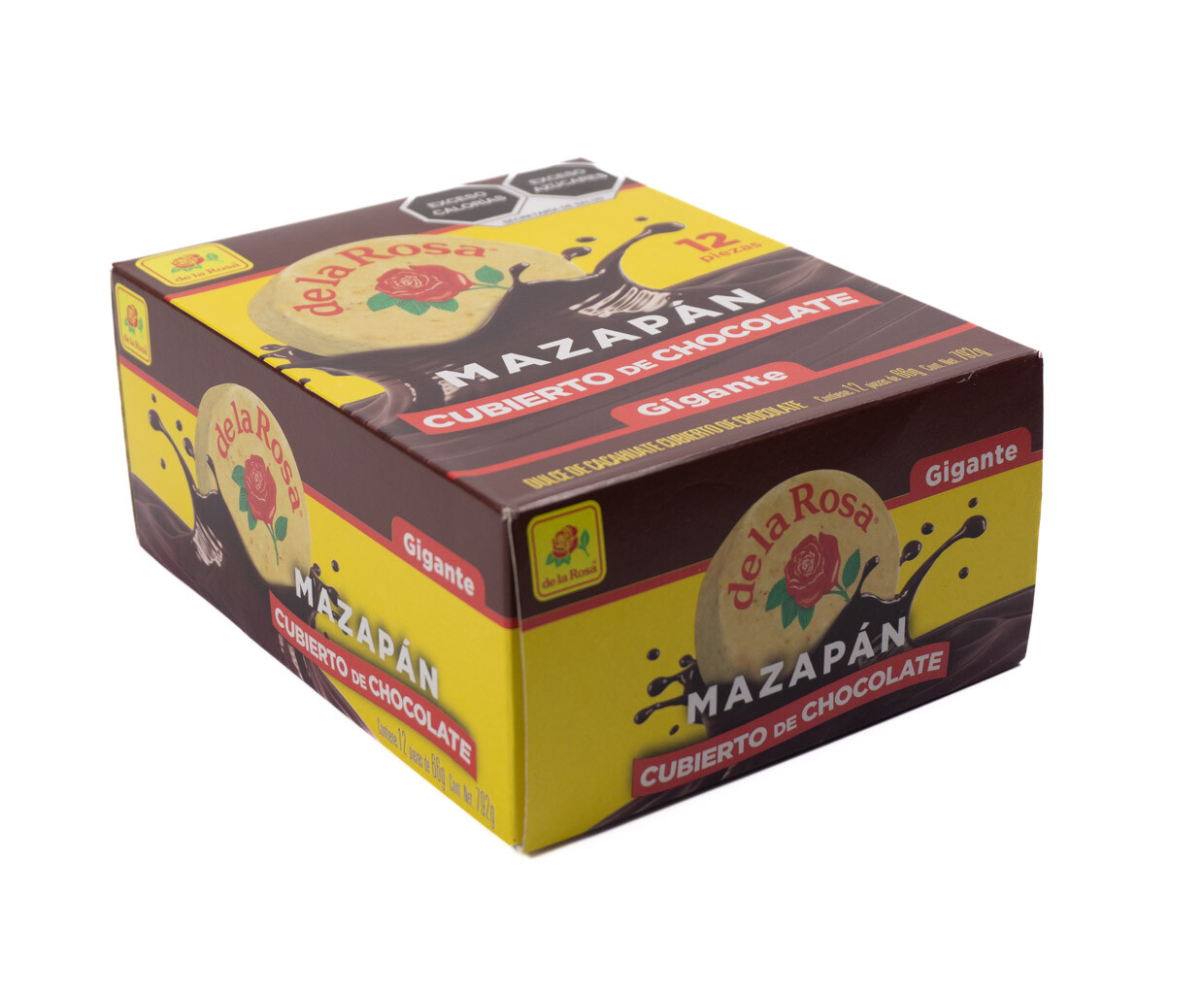 Mazapan Gigante De Chocolate De La Rosa Chocolate Mexican Marzipan 12 ...