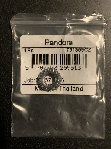 New AUTHENTIC PANDORA CLEAR SPARKLE SPACER CHARM #791359CZ | eBay