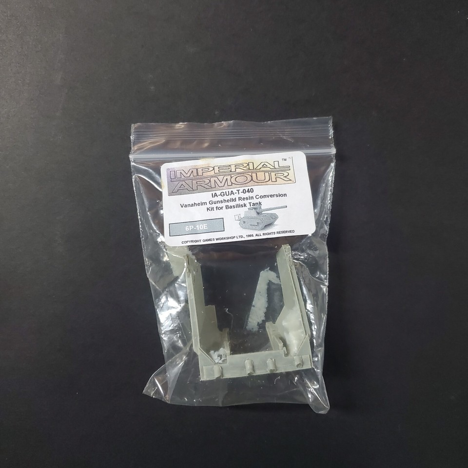 Basilisk w Forge World Vanaheim Gun Shield OOP NOS Astra Militarum ...
