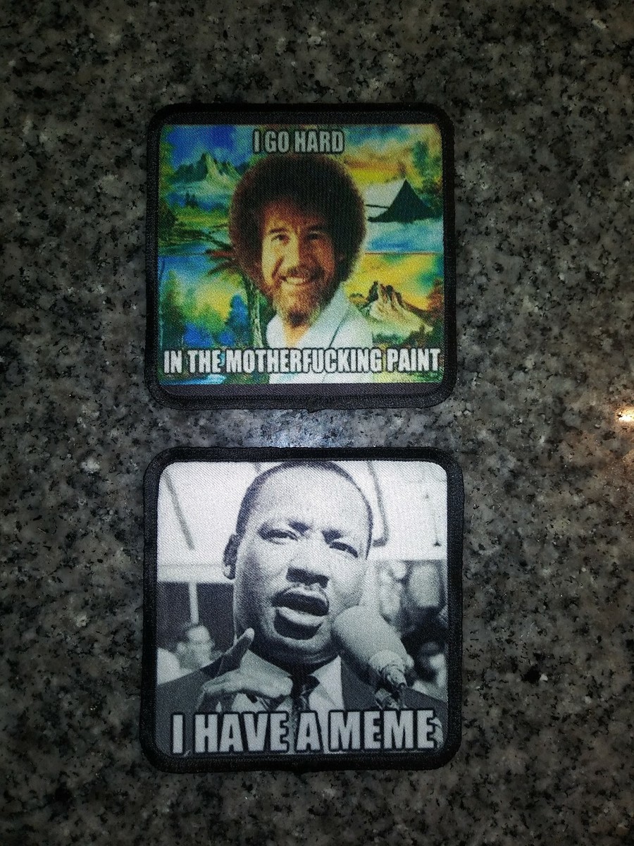 Memes Patches Meme Velcro Patch Etsy