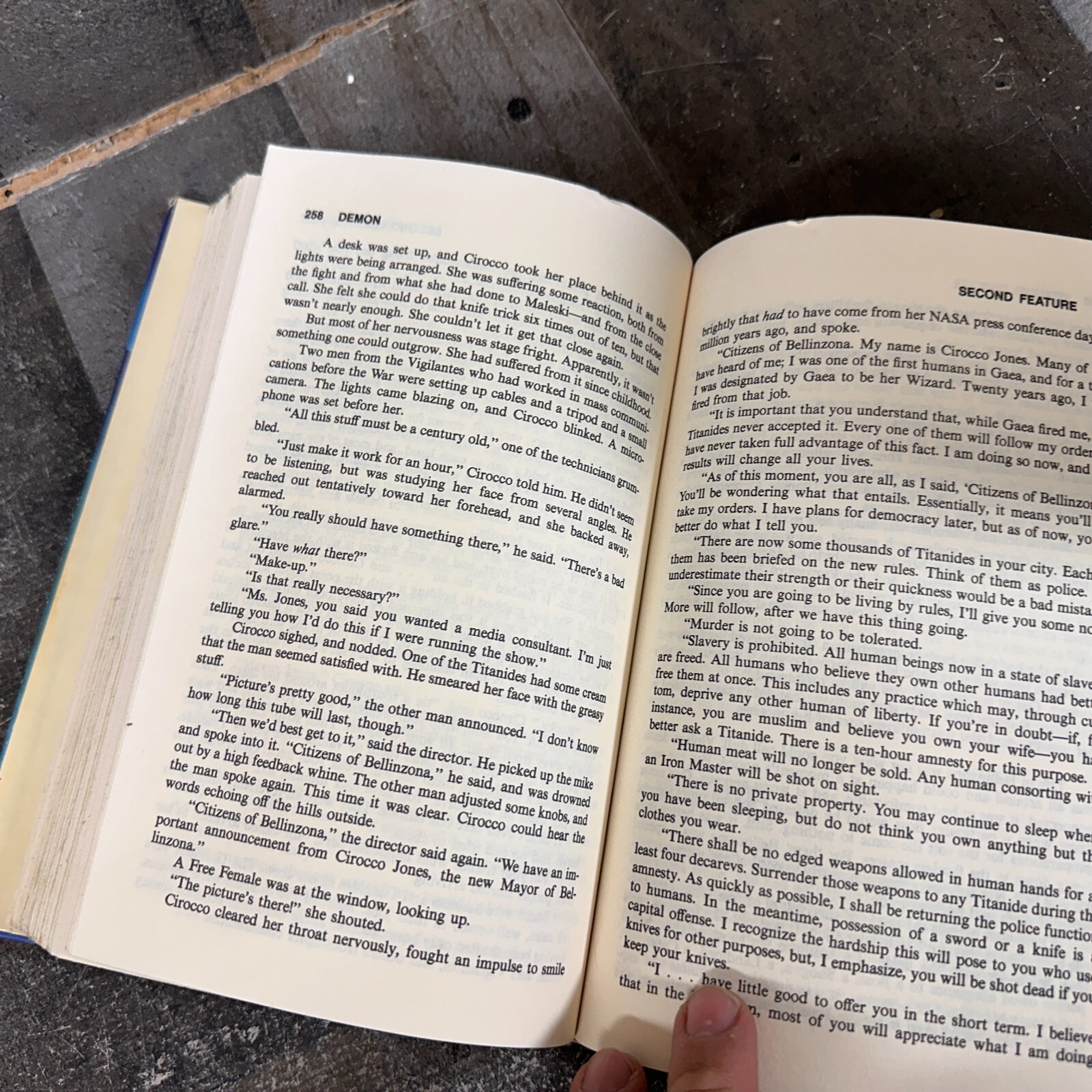 John Varley DEMON 1984 Berkley Books, NY Early Book Club Edition HC ...