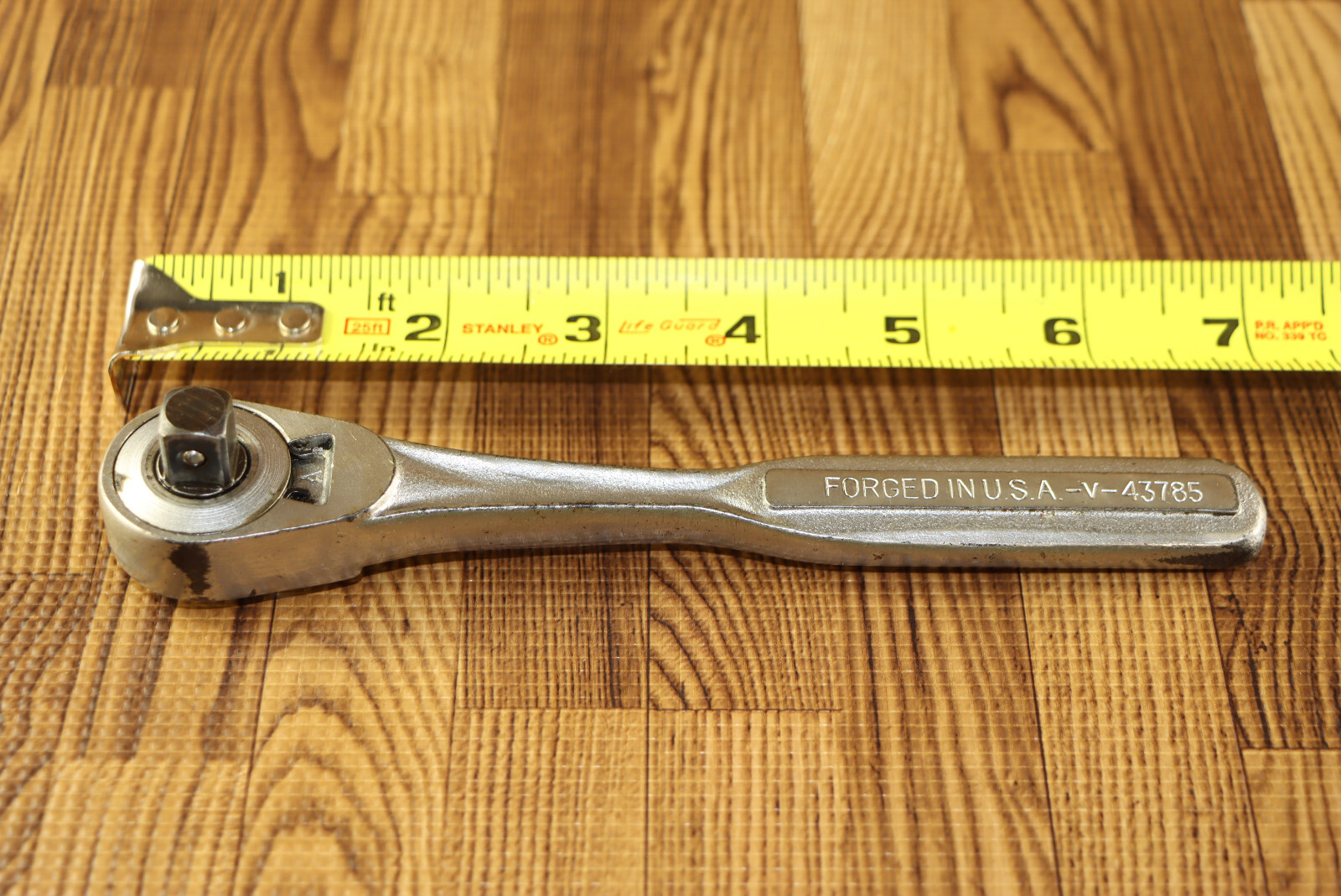 Craftsman 3/8'' Drive Quick Release Ratchet -V- With Oil Port 43785 USA ...