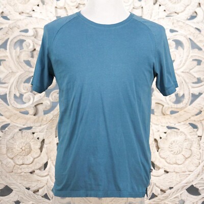 Free Planet Men’s Medium T-Shirt, 100% Organic Cotton, Teal Blue ...