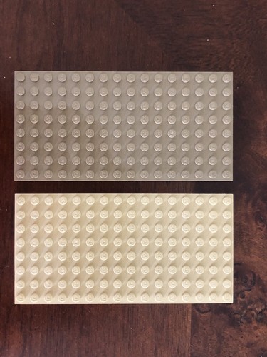1x Lego base plate Building Board 8 x 16 Studs Brown Tan Beige | eBay