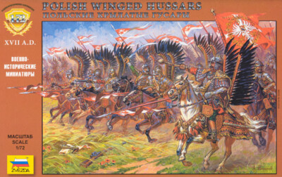 Zvezda 1/72 8041 Polish Winged Hussars (16 Figures and 16 Horses) | eBay