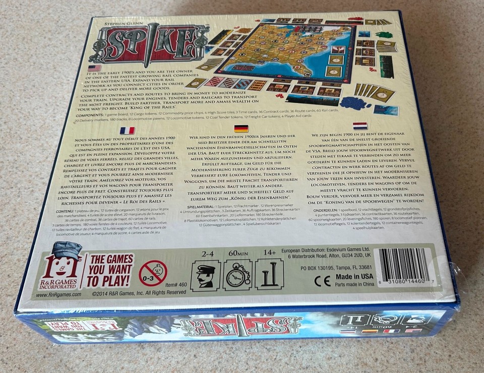 SPIKE Game (2014 R&R Games) -- SEALED | eBay