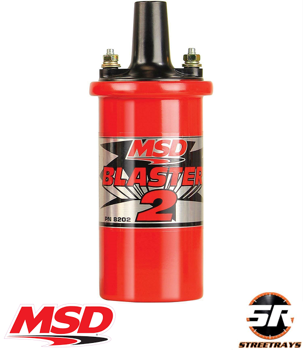 MSD 6AL Ignition Kit Digital Box 6425 Blaster 2 Coil 8202 Mounting ...