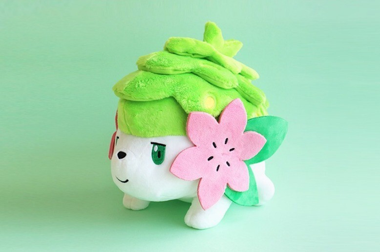 POKEMON Pocket Monsters SHAYMIN Plush Doll 27cm Authentic Goods | eBay