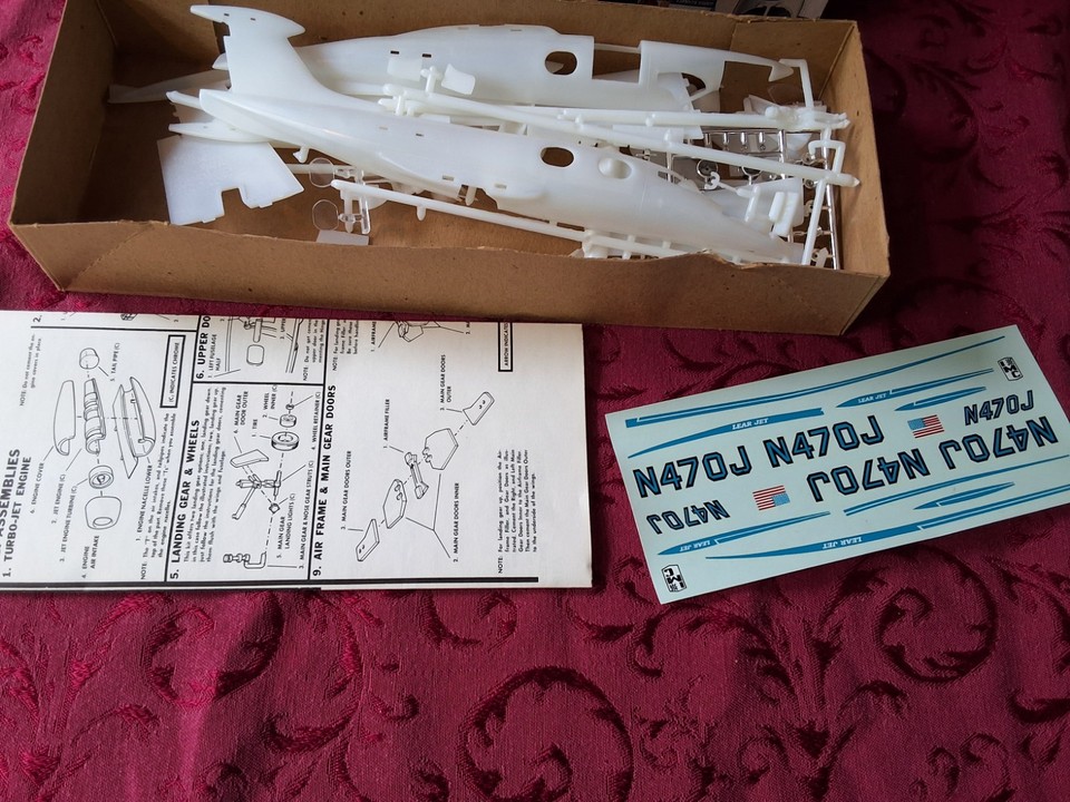 IMC 1/48 SCALE GATES LEARJET MODEL KIT | eBay