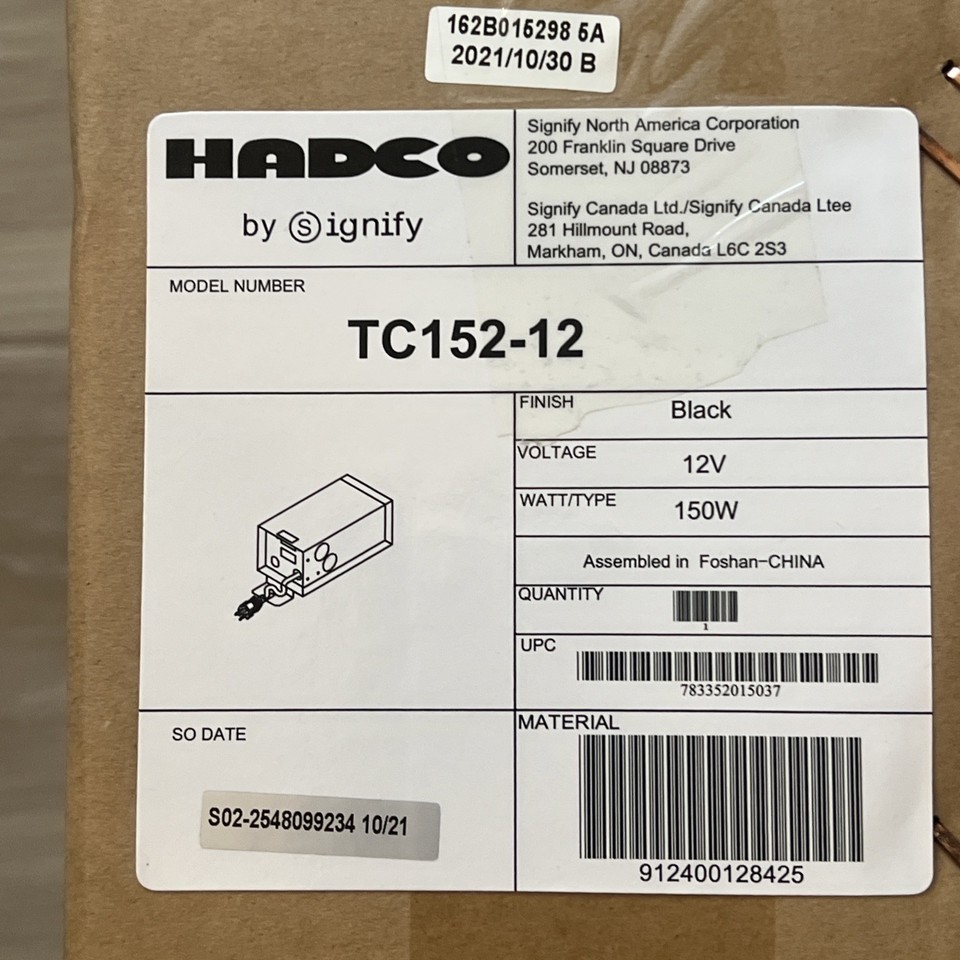 Philips Hadco TC151-12 150W Landscape Lighting Transformer 12V Low ...