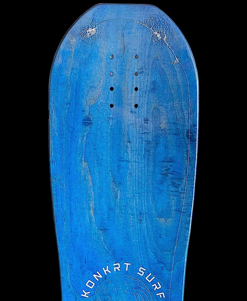 !!RARE!! Konkrt Surf Skate Deck 10” X 33” Surf-Skate Deck Only Limited ...