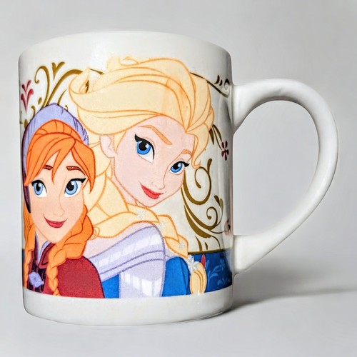 Disneys Frozen Anna and Elsa SISTERS FOREVER Mug Hot Cocoa Coffee Tea ...