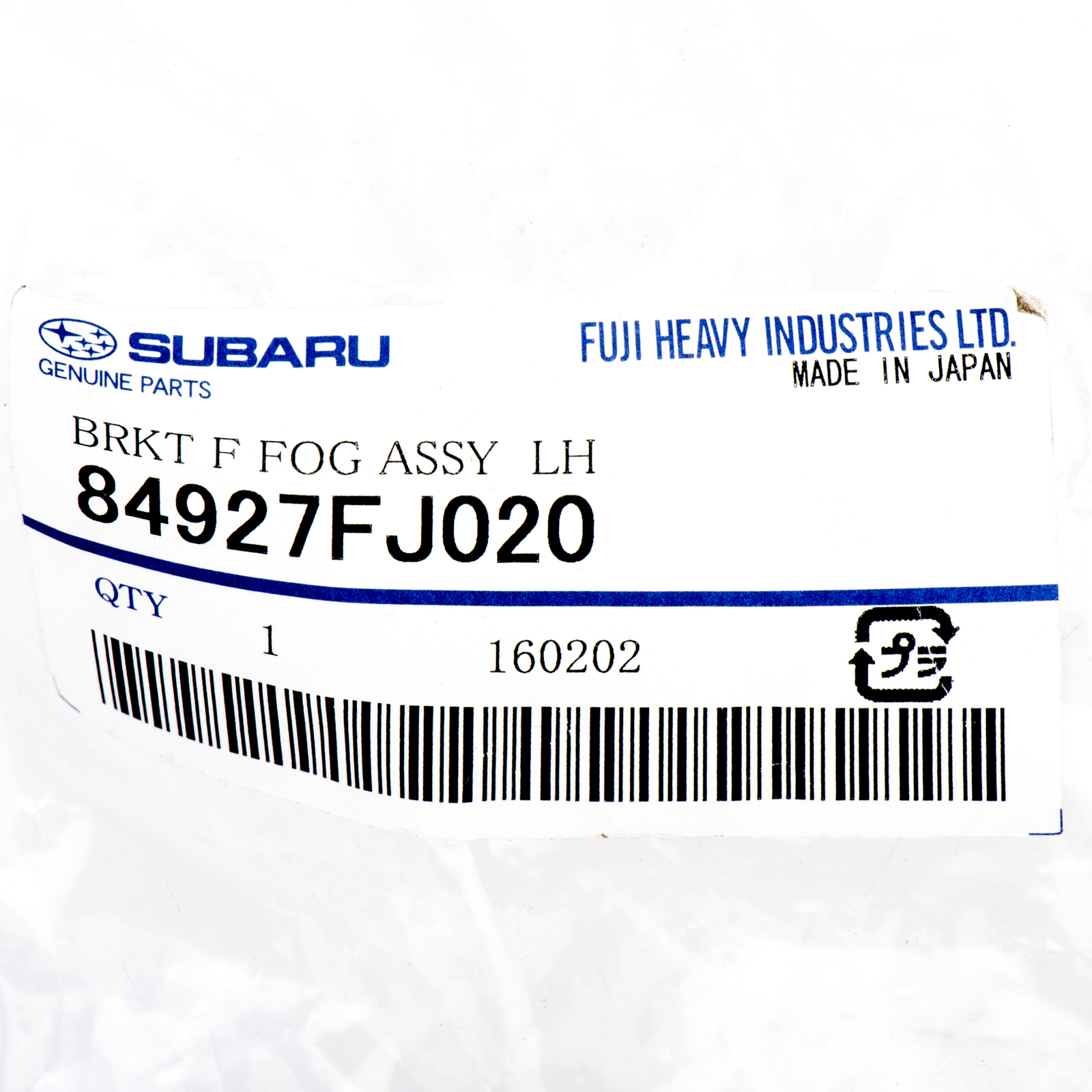 Subaru 84927FJ020 Genuine OEM Mount Bracket for sale online | eBay