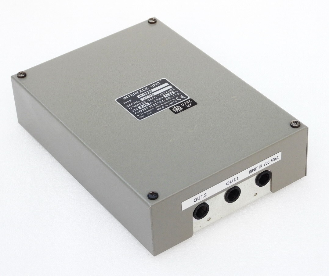 FURUNO ELECTRIC INTERFACE UNIT TYPE IF-5200 MARINE SHIP'S NAVIGATION ...