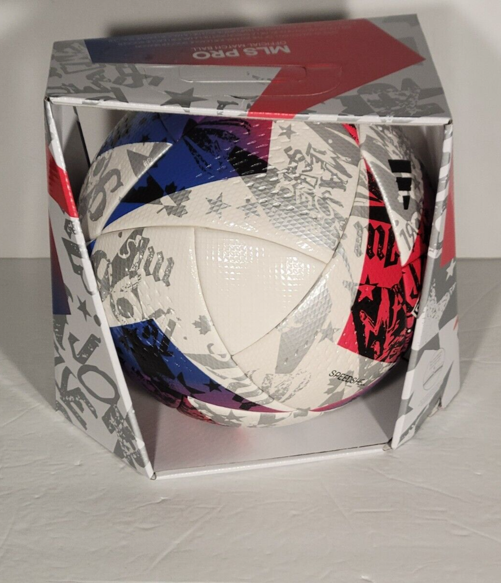 ADIDAS MLS OFFICIAL MATCH BALL SIZE 5 RETAIL 2023 GAME BALL SOCCER ...