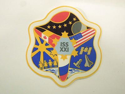NASA Expedition XXI International Space Station ISS - Sticker Decal | eBay