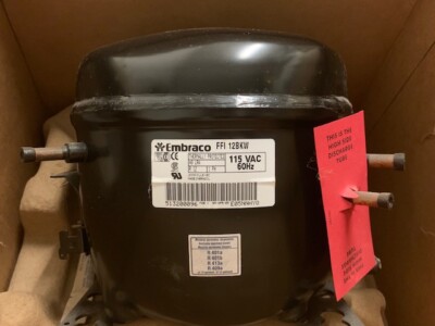 Embraco 1/3+HP R12 Compressor FFI12BKW1 | eBay