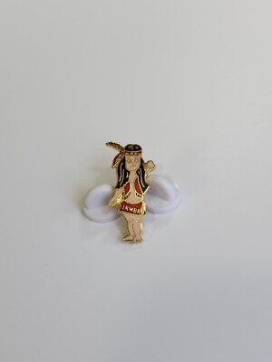 IRWBA Lapel Pin Indian River Florida Women's Bowling Association Native ...