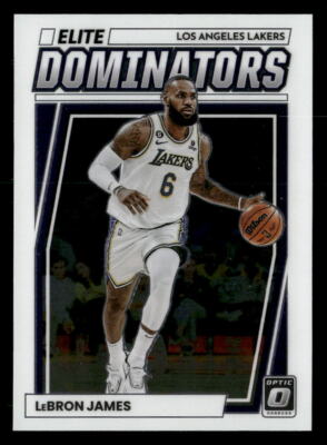 2022-23 Donruss Optic LeBron James #22 Elite Dominators Los Angeles ...