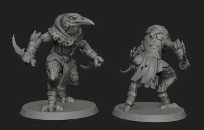 Kenku Rogue Assassin | Dungeons and Dragons D&D | Dracocide | Corvian ...