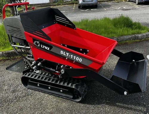 LYNX SLT-1100 PRO HYDRAULIC MINI DUMPER, TRACK WHEELBARROW SELF LOADER ...