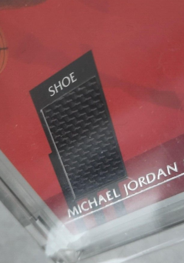 2000-01 MJ Materials Michael Jordan Shoe patch jersey AJ 11 black ...