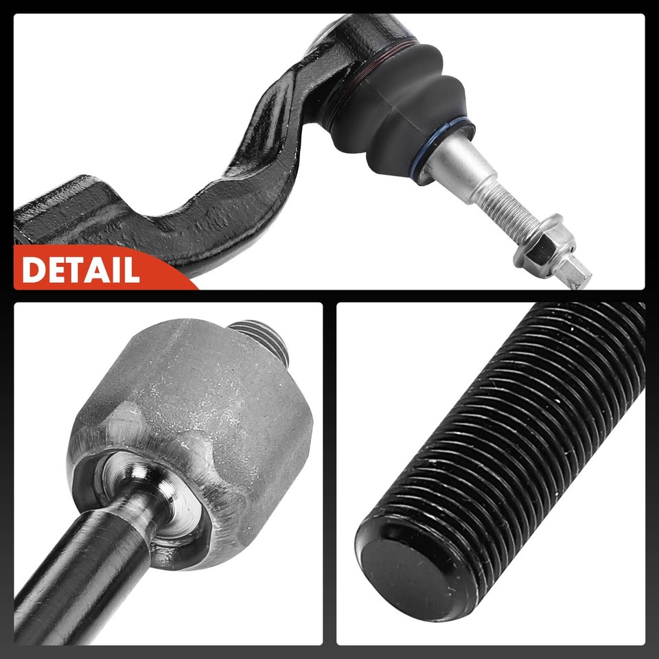 4x Inner & Outer Tie Rod End Assembly for Cadillac ATS 2013 2014 2015 ...