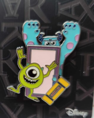 Disney Pixar Monsters Ink Mike & Sulley Layered Loungefly Enamel Pin ...