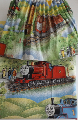 Vintage Retro Thomas The Tank Engine & Friends Pencil pleat Curtains ...
