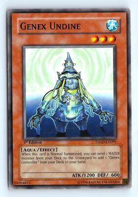 Yu-Gi-Uh Genex Undine #TSHD-EN091 The Shining Darkness tcg LP | eBay