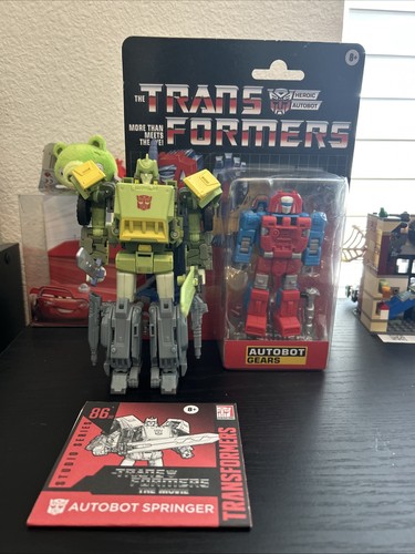 Transformers Studio Series 86 Springer and Retro Gears lot of 2 | eBay