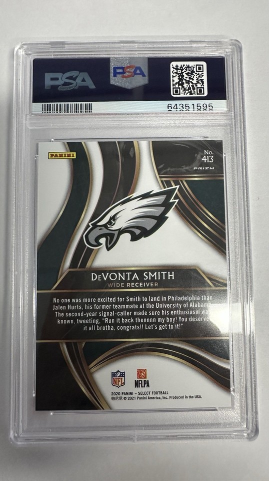 2020 Panini Select - Xrc Prizm Redemption Devonta Smith #413 (RC) | eBay