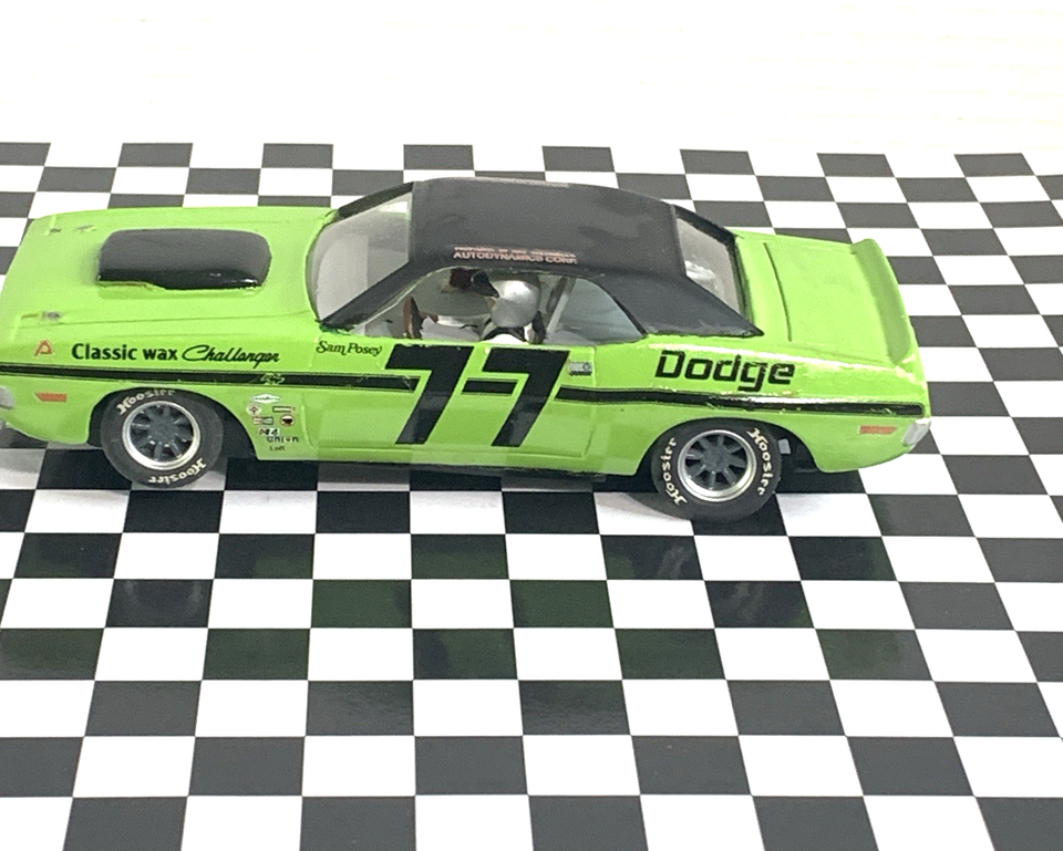 Dodge Challenger 1/32 Slot Car T/A Sam Posey 1970 - Bargain Basement ...