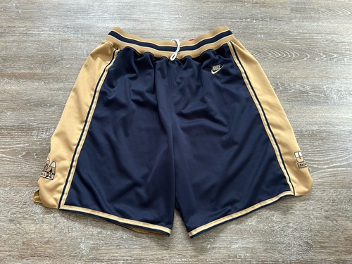 Vtg 2000s Nike Team USA Authentic Basketball Shorts XL Drawstring Gold ...