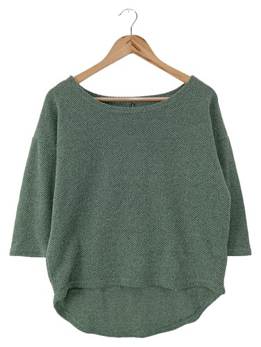 ONLY Pull Femme Vert Basique Casual Manches 3/4 (EU 34) | eBay