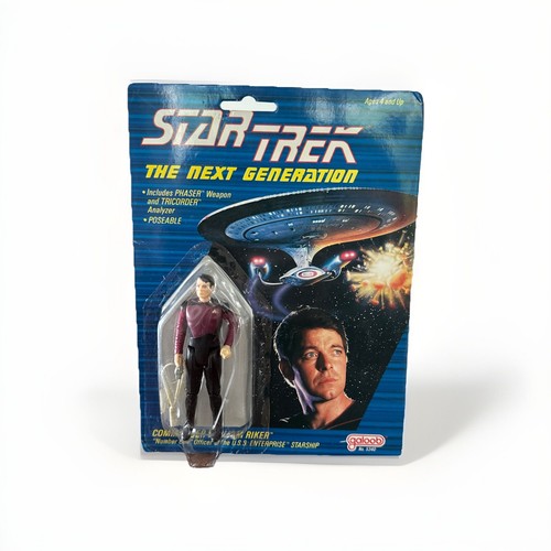 Star Trek The Next Generation Commander William Riker Action Figure ...