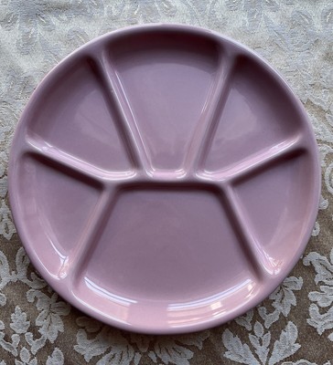 Vintage Williams Sonoma Pink Varages France Appetizer Fondue Plate Set ...