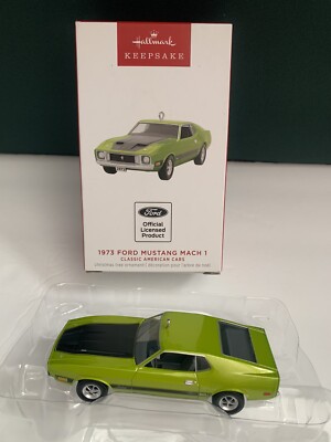 Hallmark Keepsake Classic American Cars 1973 Ford Mustang Mach 1 ...