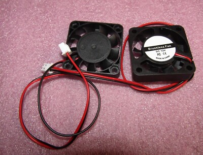 8 pcs Fan 12V 40mm 0.08A DC Cooling Fan 3D Printer 40X40X10mm 28cm ...