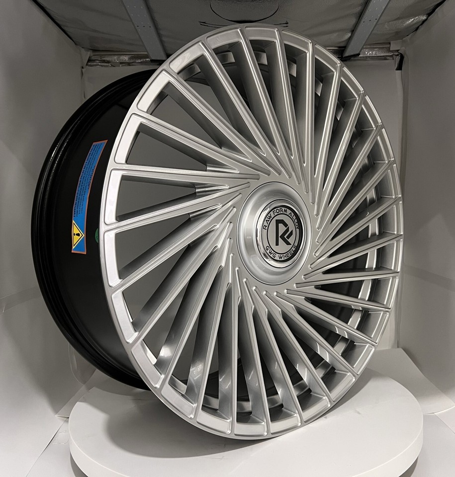 4 RF2 20 inch Silver Rims 20x10.5/12 fits Bentley Continental Flying ...