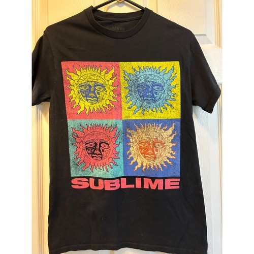 Sublime X Small T-shirt Sun Squares Logo | eBay