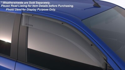 New Genuine Toyota Hilux Dual Cab Slimline Weathershields Sep 2015 ...