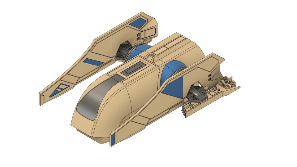 STAR WARS CLONE WARS MANDALORIAN ASSAULT TRANSPORT VEHICLE NEW MTO | eBay