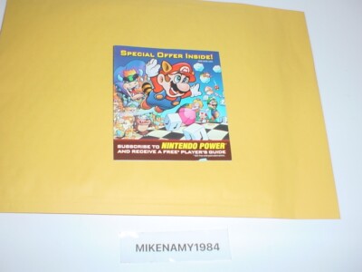 GBA Nintendo Game Boy Advance Nintendo Power Subscription Insert AGB ...
