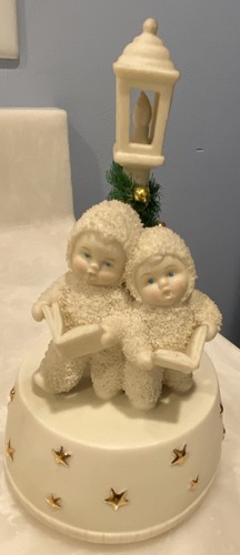 Snowbabies "Perfect Harmony" Dept 56 Music Box Plays Silver Bells | eBay