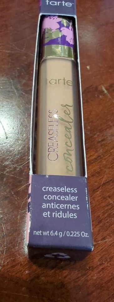 Tarte Creaseless Concealer-40N TAN-0.225 OZ. & Skin Treat Brush - "New ...